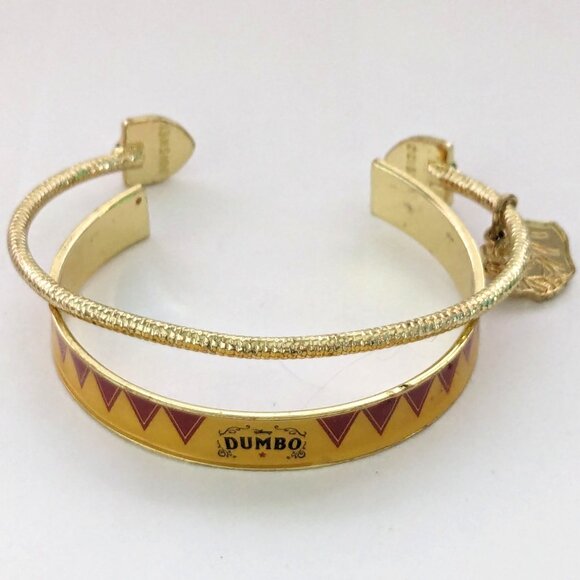 Disney | Jewelry | Lot 2 Disney Dumbo Cuff Bracelets | Poshmark